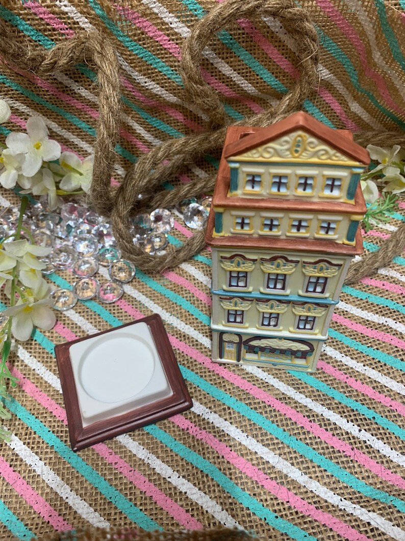 Party Lite House Candle Light Holder New Amsterdam Edition Light up ...