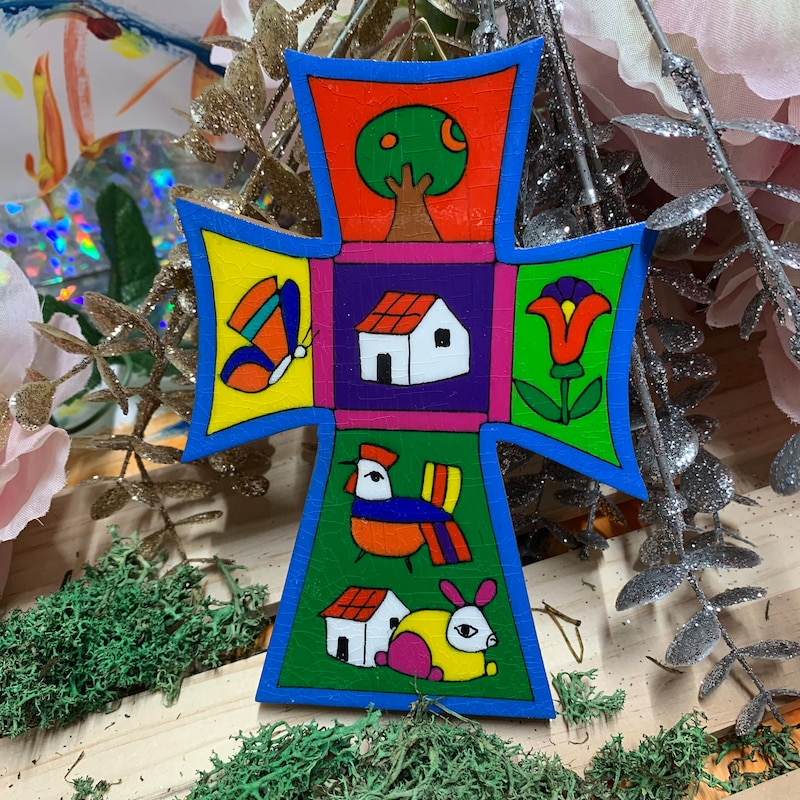 El Salvador Cross - Etsy