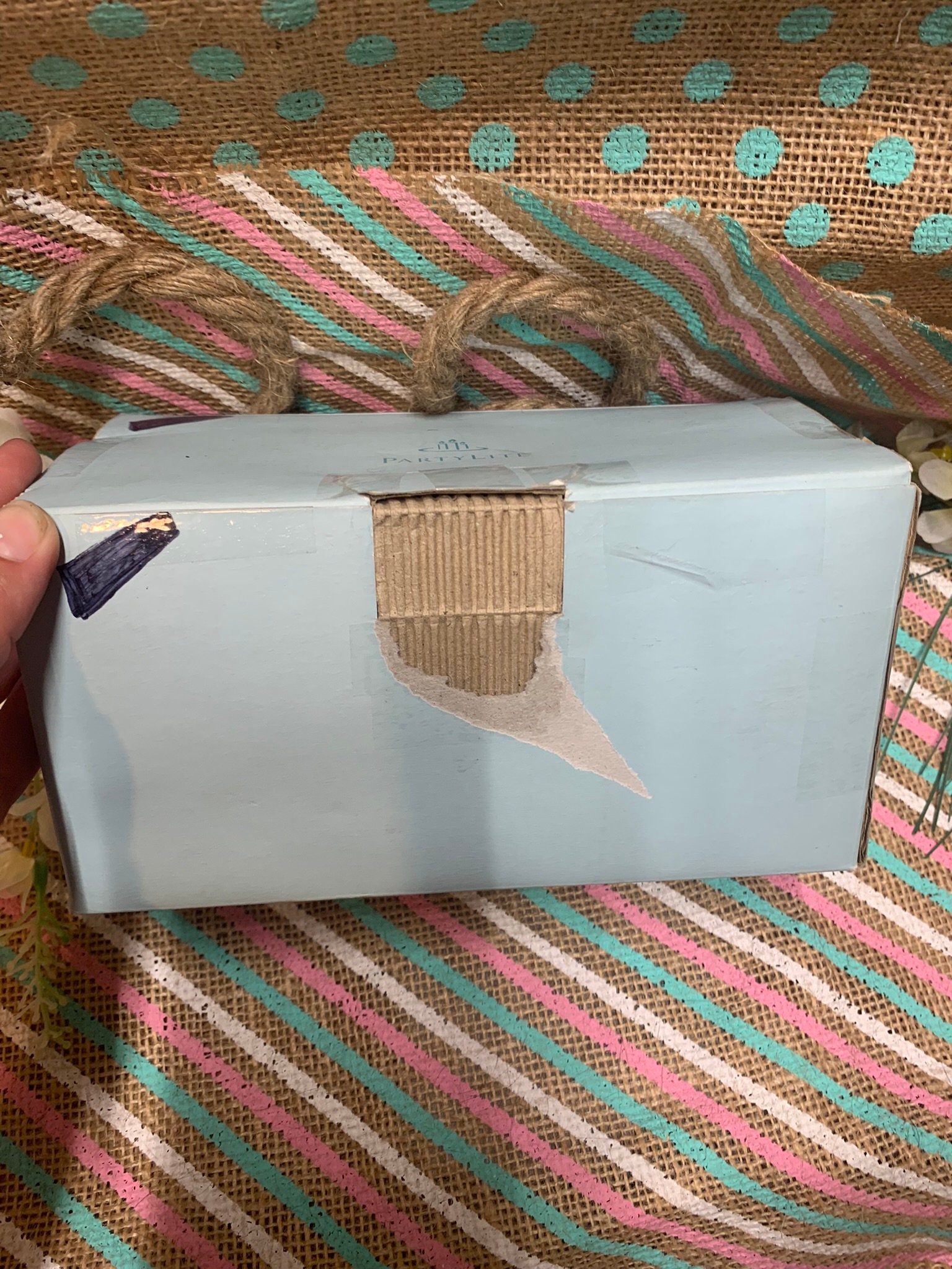 Party Lite House Candle Light Holder New Amsterdam Edition Light up ...