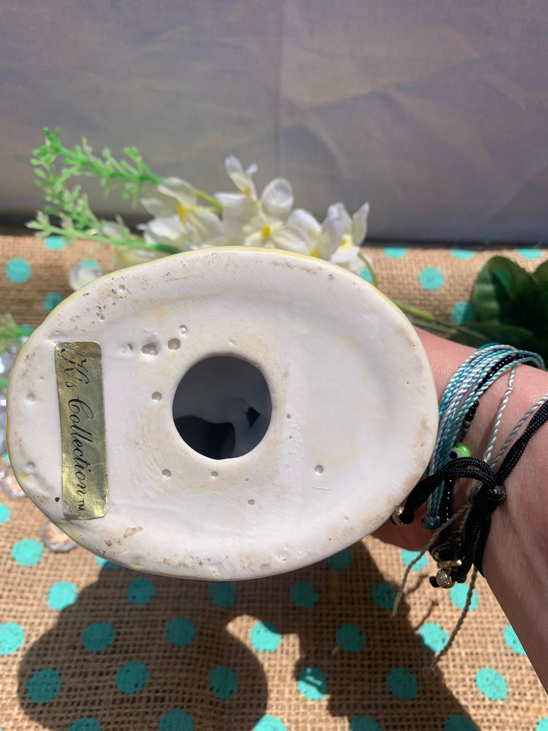 Dolphin Figurine Ks Collection Iridescent Blue Summer Gift Vintage Gift ...