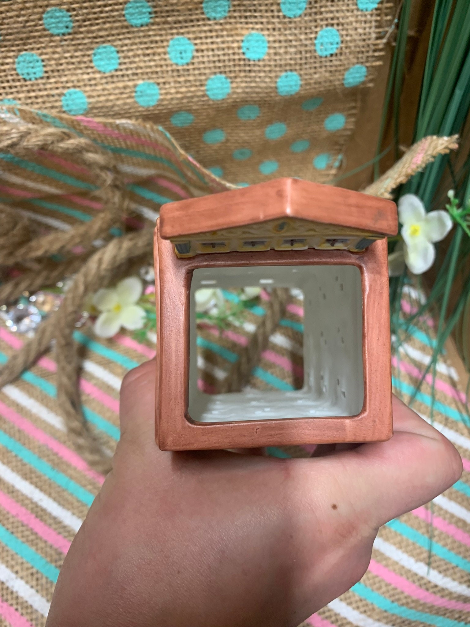 Party Lite House Candle Light Holder New Amsterdam Edition Light up ...