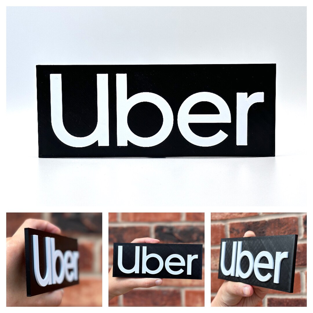 Uber Logo 3D Signshelf Display115 - Etsy