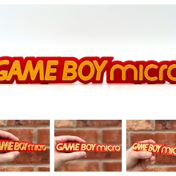 Logo Game Boy Micro - Etsy