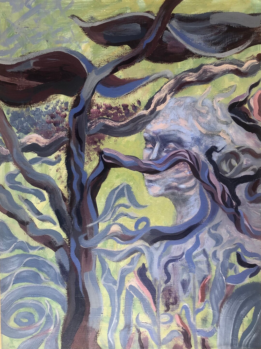 Mystical Forest Spirit || Acrylic Painting Fantasy Magical Creature ...