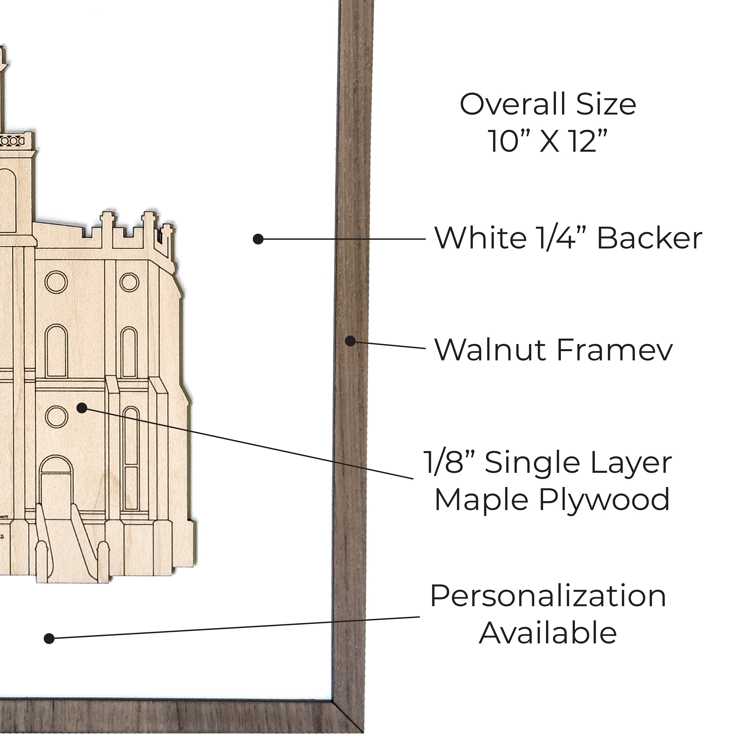 Cedar City Utah Temple Sign, Temple Decor, Wood Temple Sign, Wedding ...
