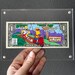 Unique Simpsons Dollar Bill Art Including Clear Acrylic Photo Frame ...