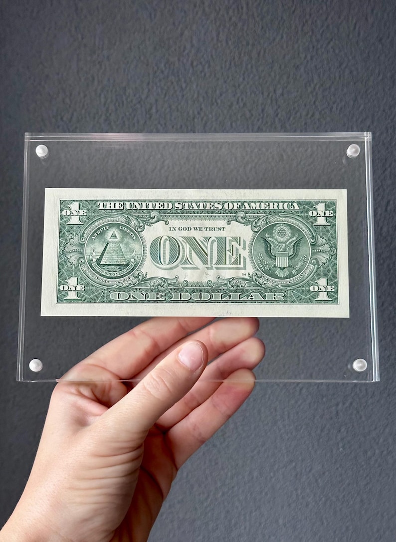 Unique Monkey D. Luffy (one Piece) Dollar Bill Art With Acrylic ...