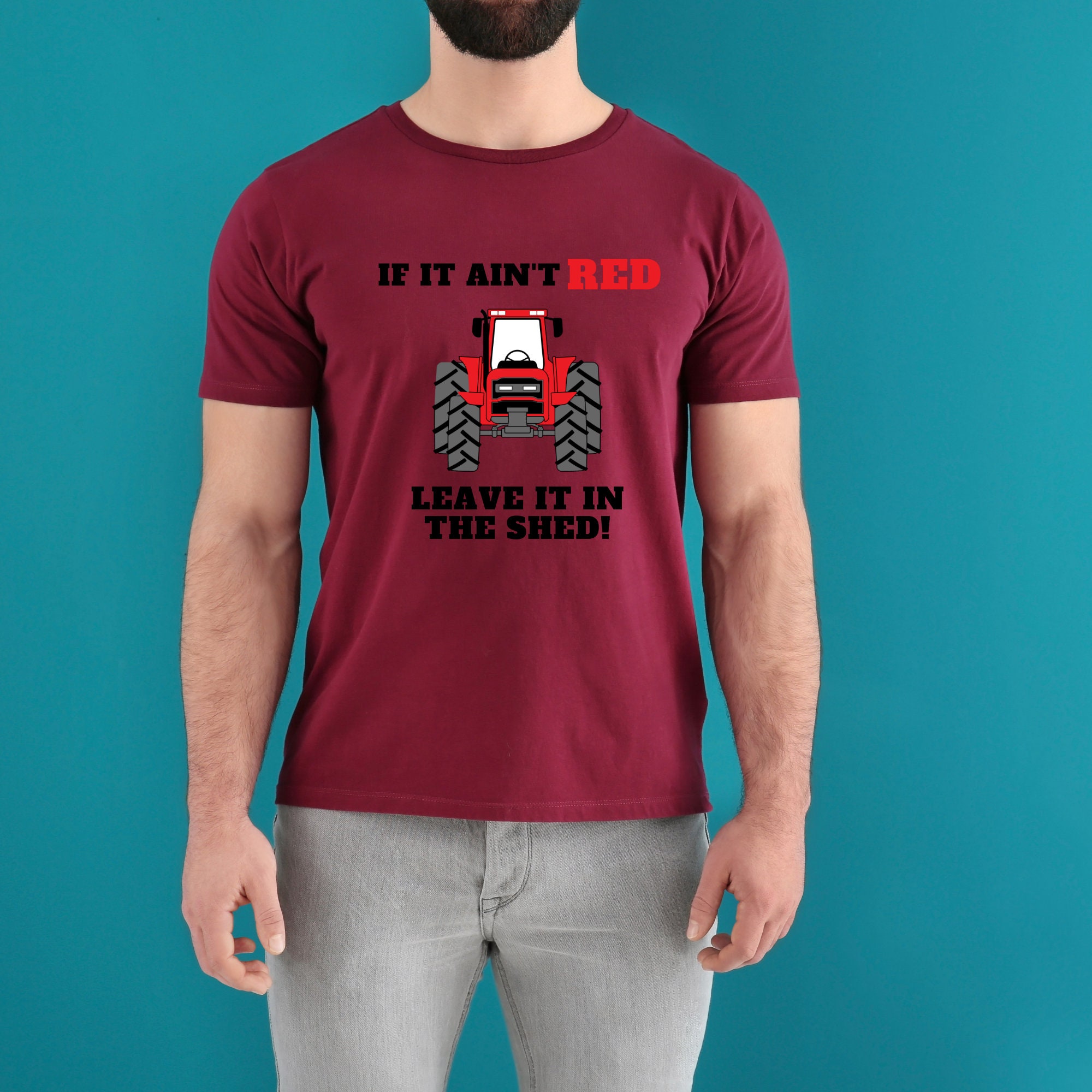 Red Tractor SVG Farming Svg Agriculture Vector Graphic Download Gift ...