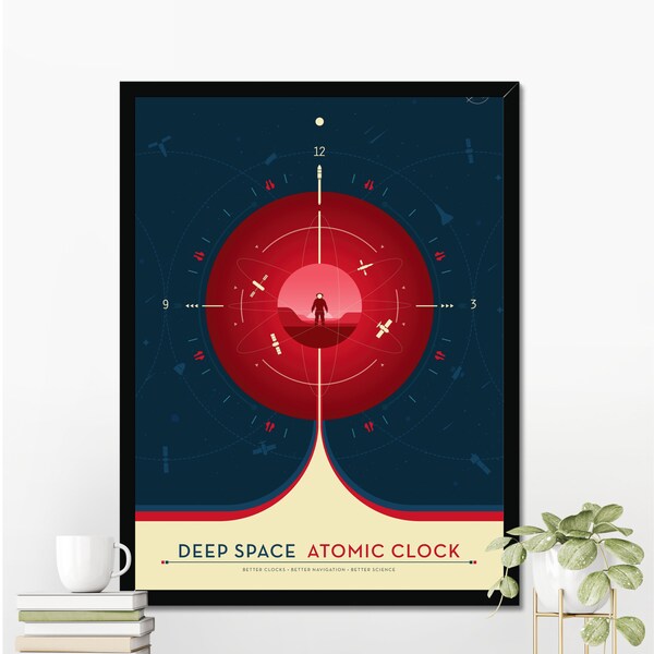 Atomic Clock - Etsy