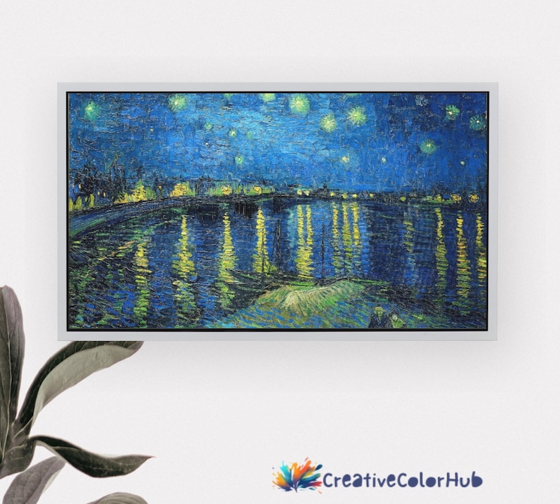 Starry Night by Van Gogh: Ultra HD Digital Art for Samsung Frame TV ...