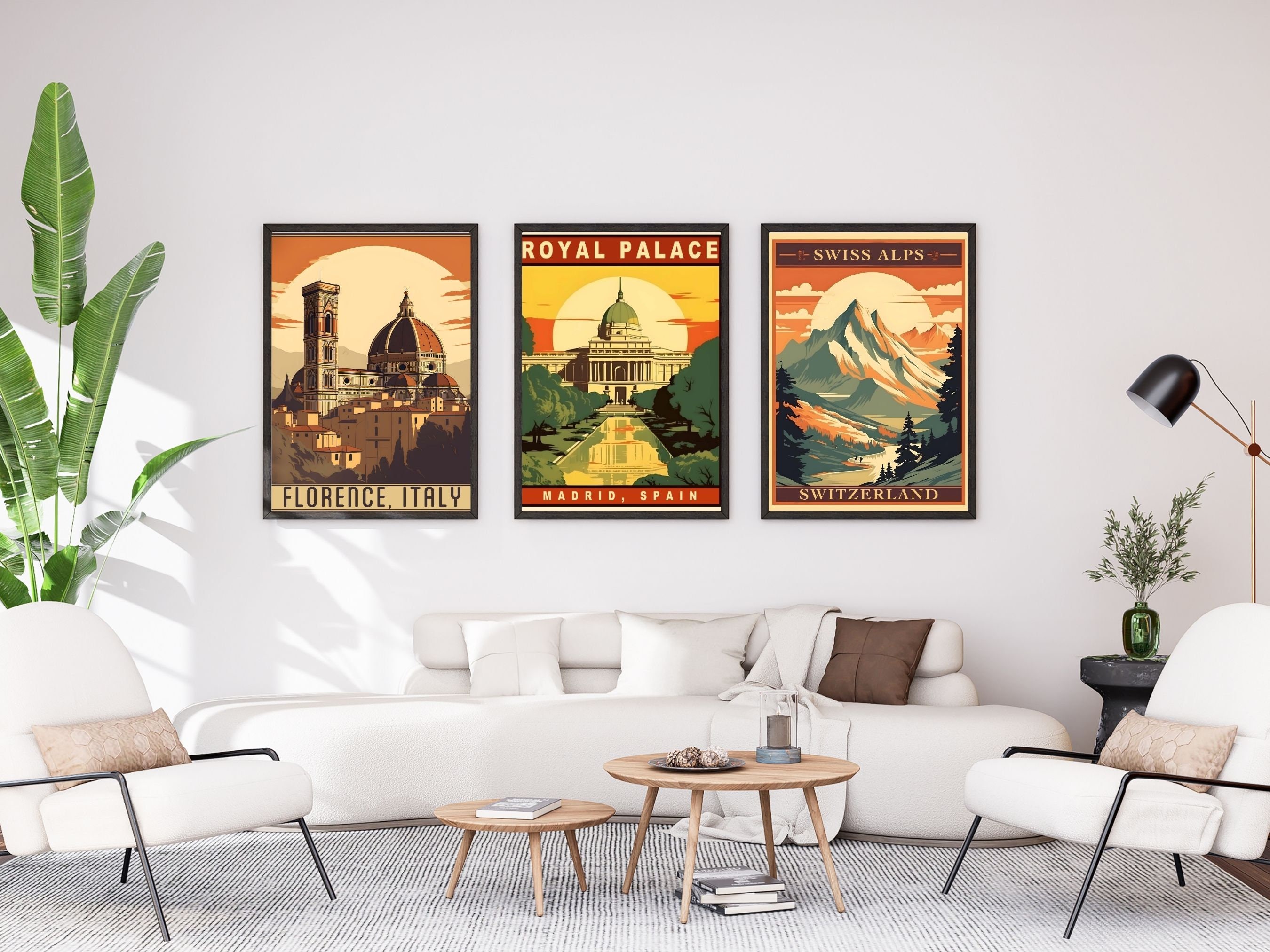 The Enchanting European Expedition - 6 Vintage Travel Posters - Set 1 ...