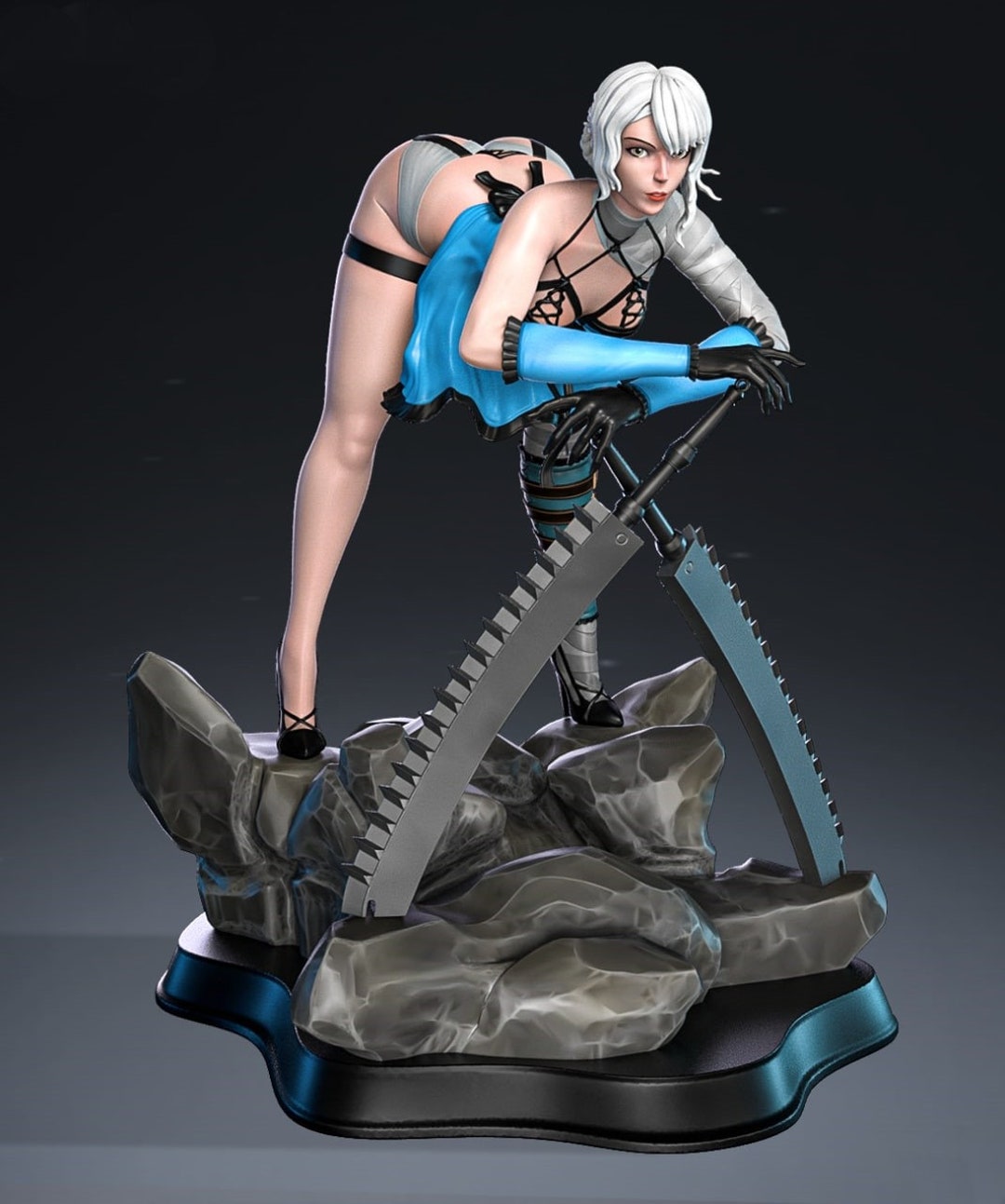 3d Nsfw Stl File 3d Stl File Of Nsfw Model Cyber Kane 3d Sculpture