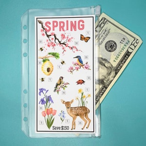 Seasons Savings Challenge Printable Bundle | 150 Dollar | for A6 Cash ...