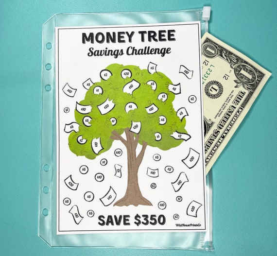 Envelope Money Tree Logo