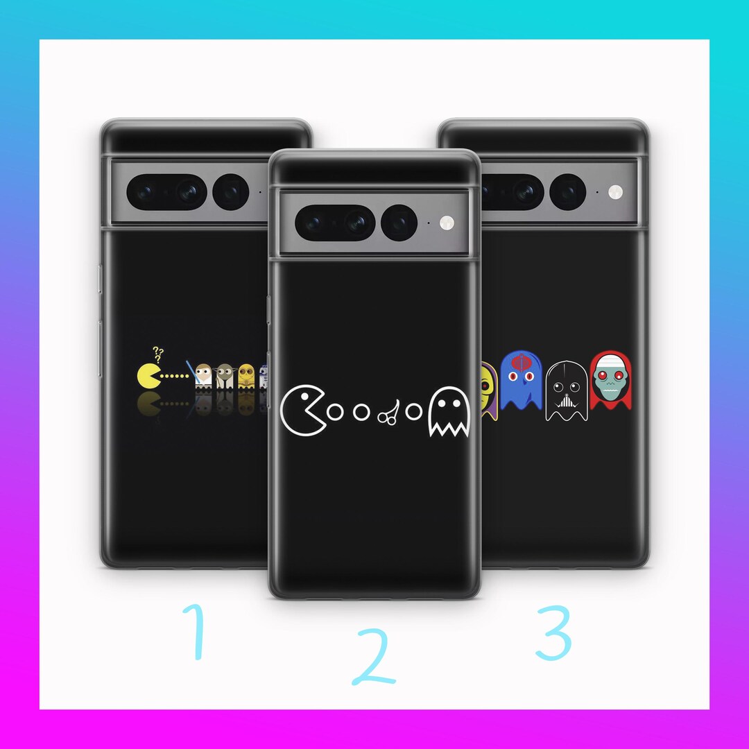 Pacman 2 Phone Case Cover for Google Pixel 6 6A 7 7A 8 8A 9 9A Pro XL ...