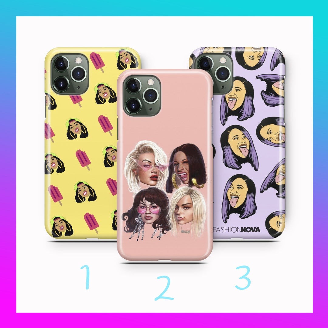 Cardi B 5 Phone Case for Apple iPhone 11 12 13 14 15 16 E 17 Air PRO ...