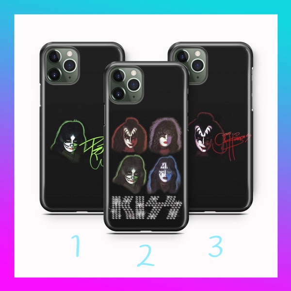 Kiss Band Phone Case - Etsy