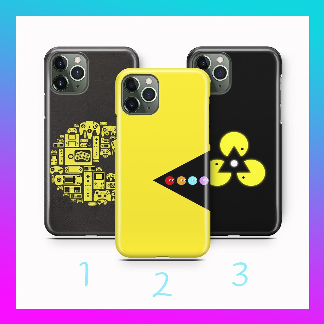 Pacman 4 Phone Case Cover for Apple iPhone 11 12 13 14 15 16 Pro Plus ...
