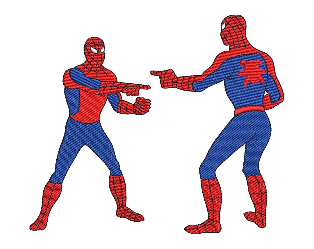 Superhero Embroidery Design, Superhero Pointing Embroidery Design ...