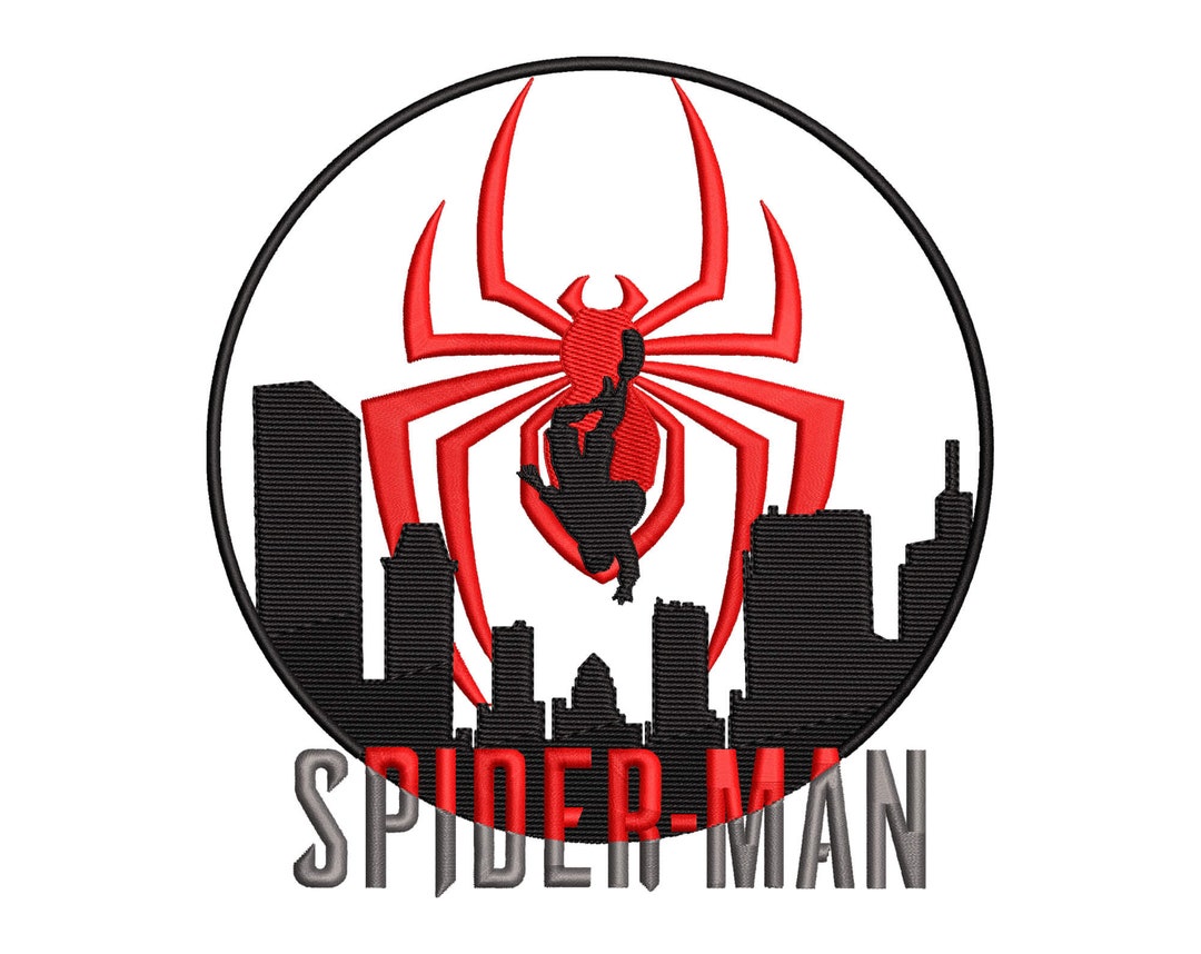 Spider Web Machine Embroidery Design, Miles Superhero Embroidery ...