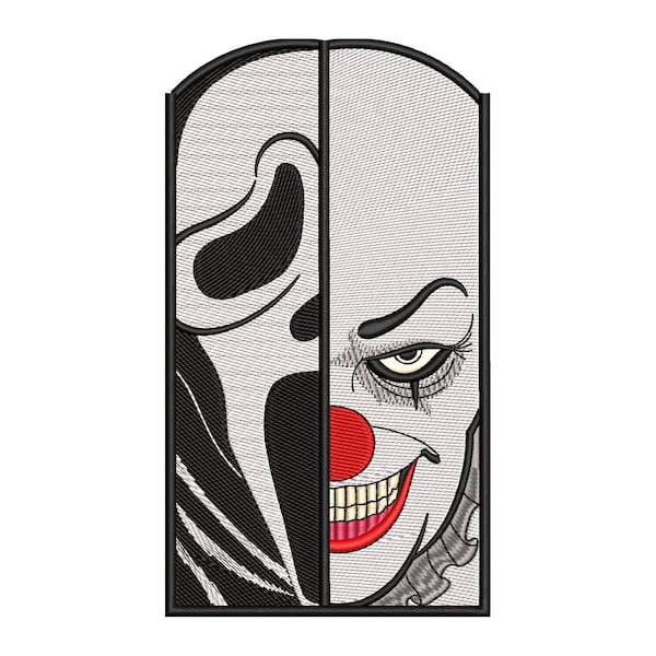 Horror Character Machine Embroidery Design - Etsy