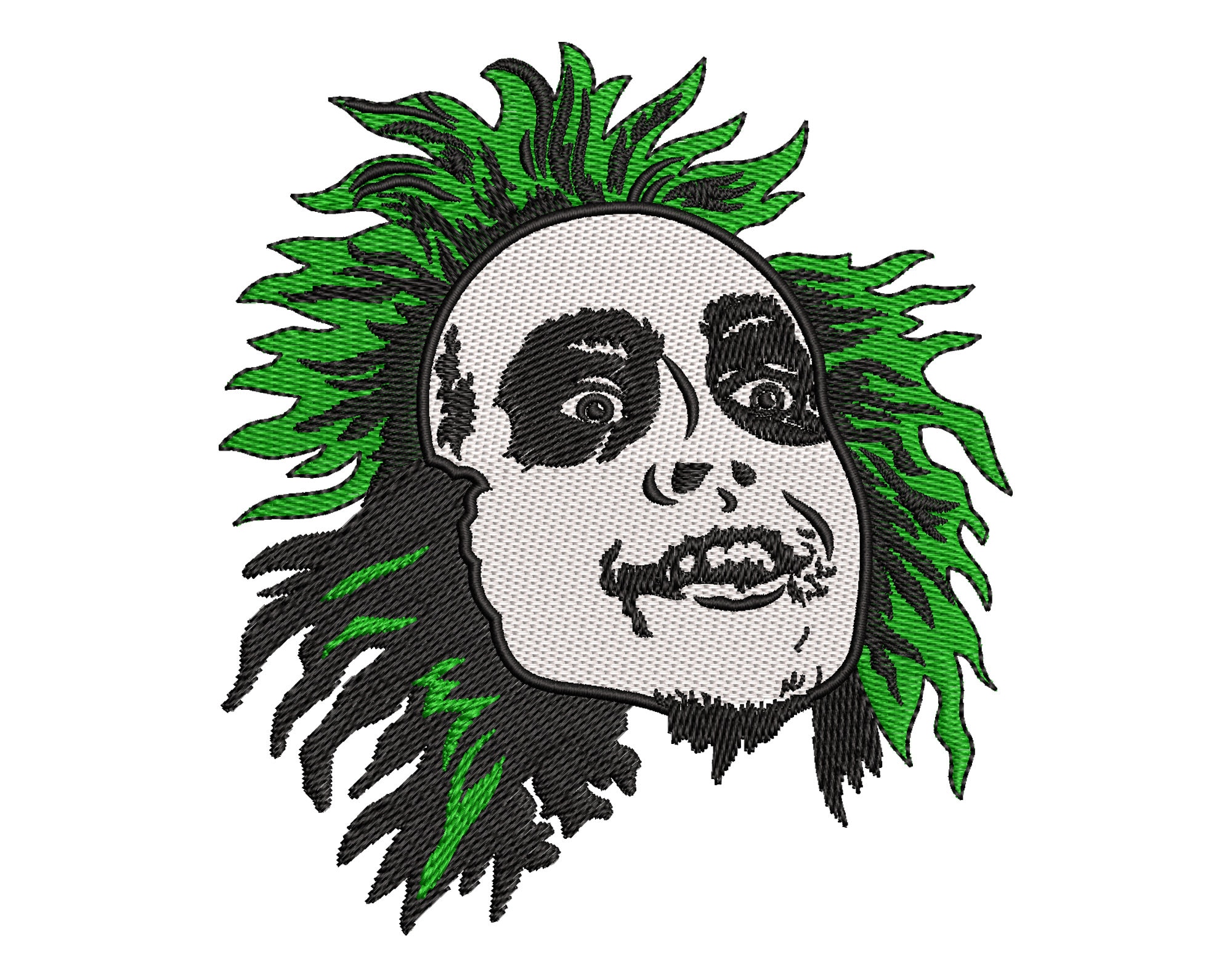 Halloween Horror Villains Embroidery Design, Never Trust the Living ...