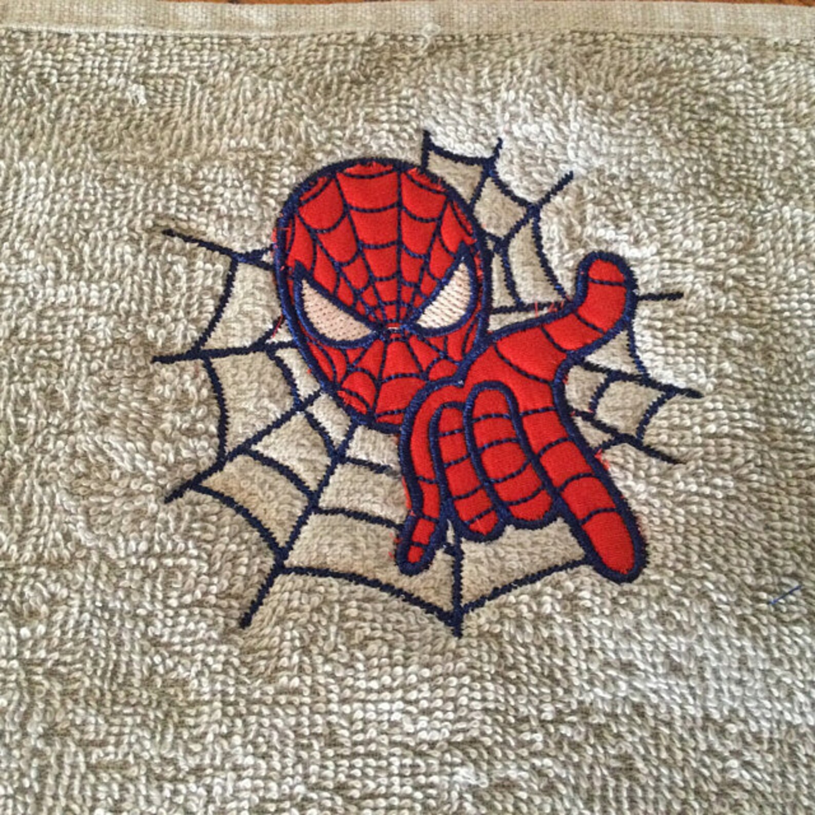 Superhero Embroidery Design, Flying Web Super Hero Embroidery Design ...