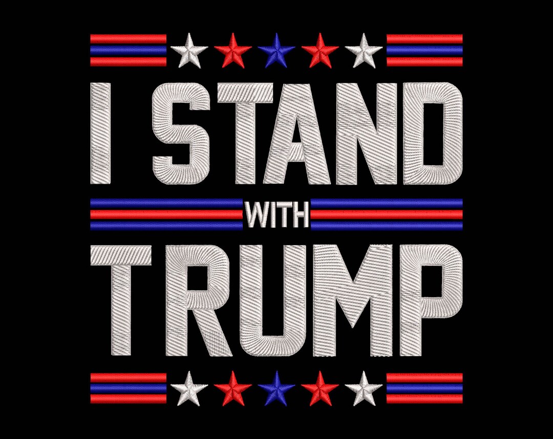 Trump Embroidery Designs, Make America Great Again Trump USA President ...