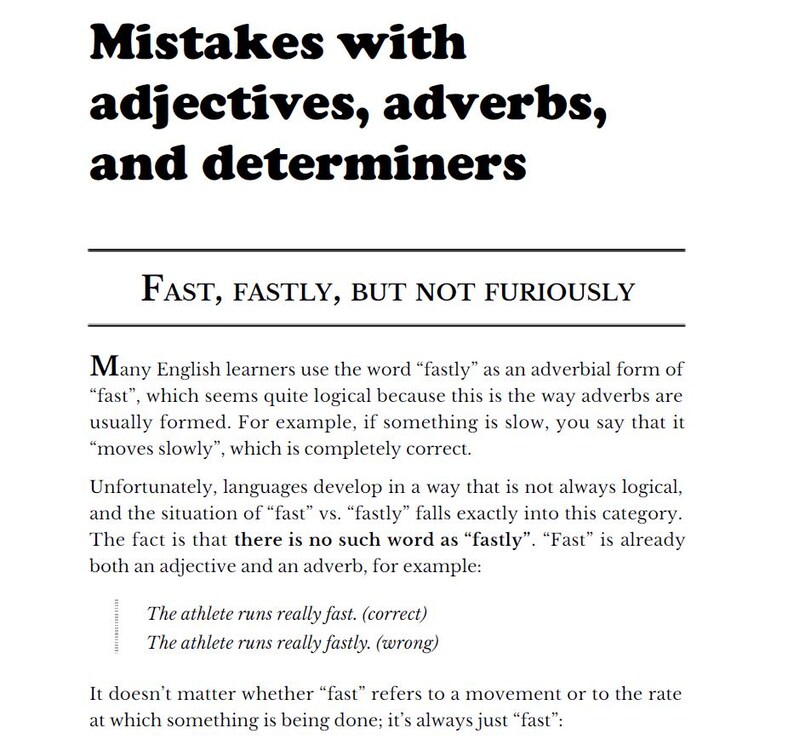 Common Mistakes in English Talk in English Error-free Avoid Common ...