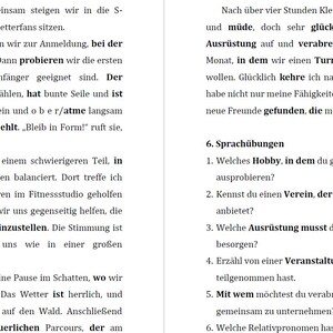 German Learning Book: Perfect German for B1 Learners| E-book in ...