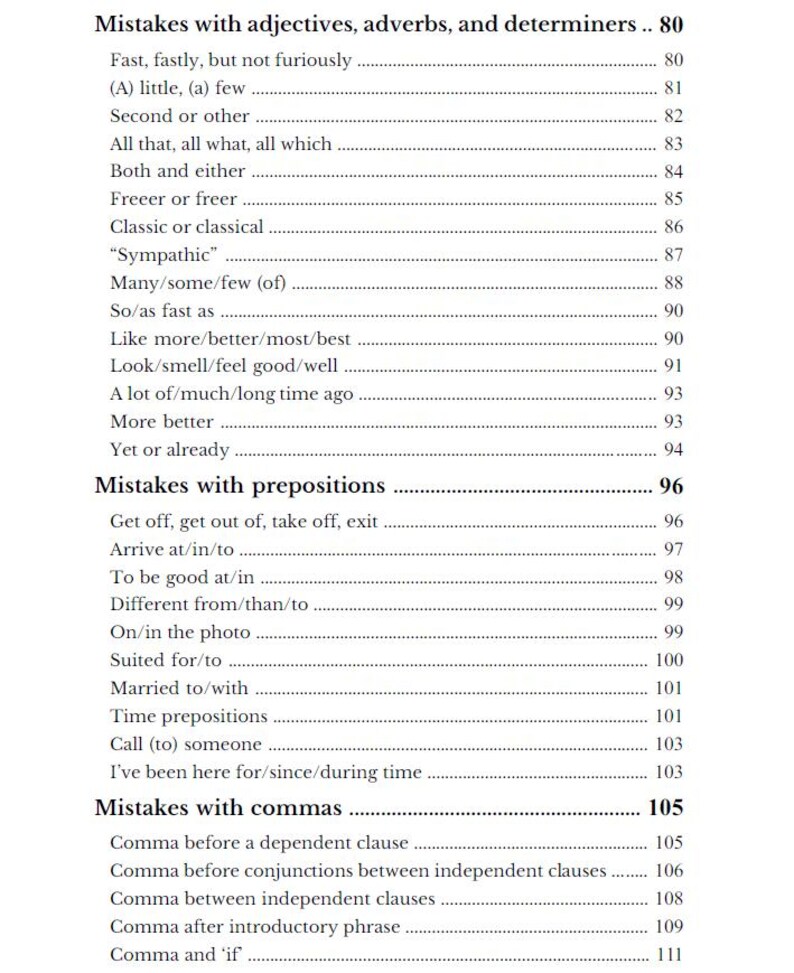 Common Mistakes in English Talk in English Error-free Avoid Common ...