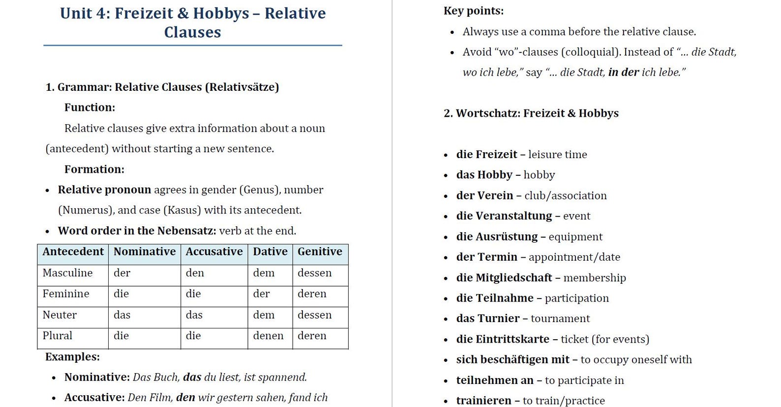 German Learning Book: Perfect German for B1 Learners| E-book in ...