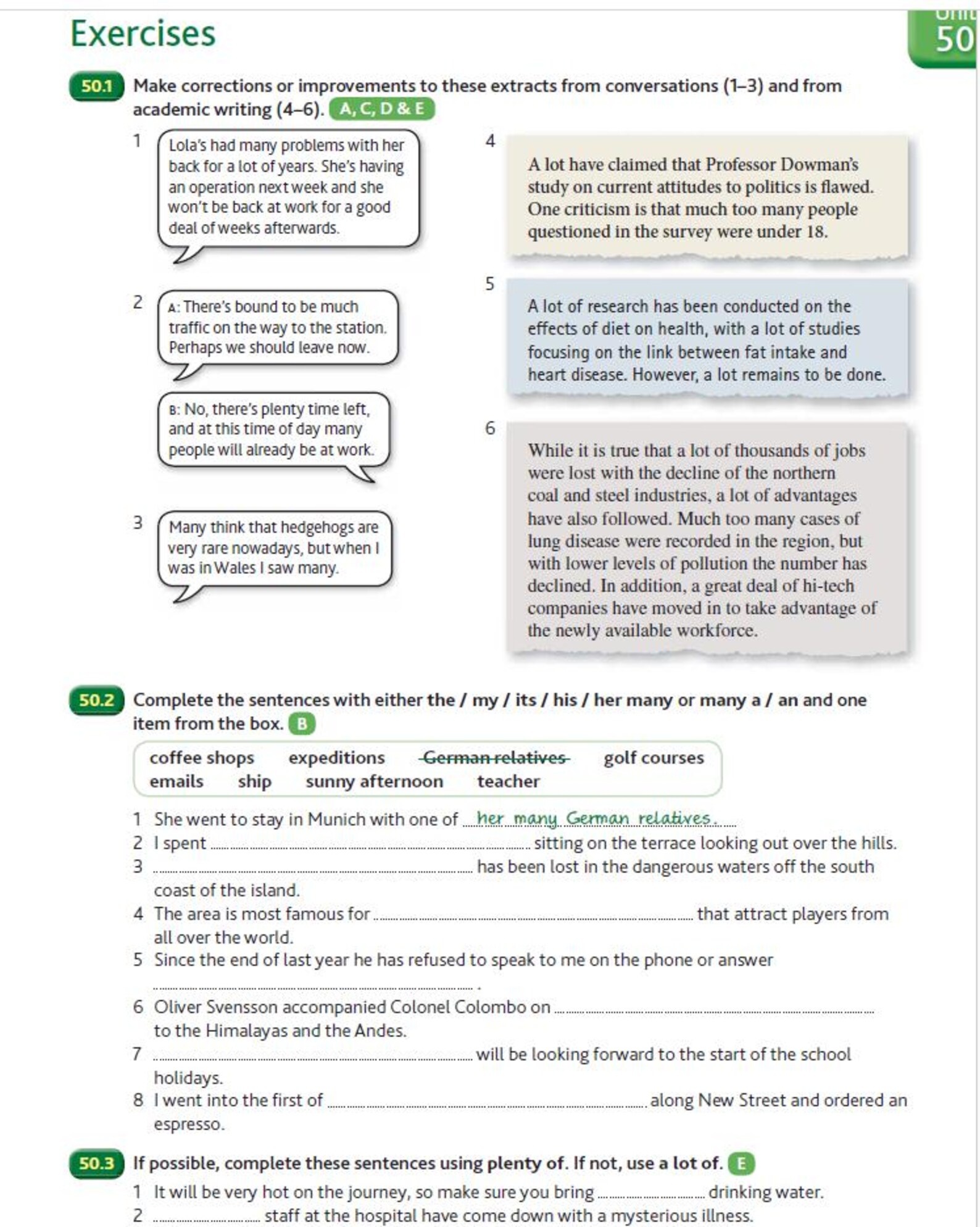 Advanced Grammar In Use Learn English Grammar Grammar Worksheets E