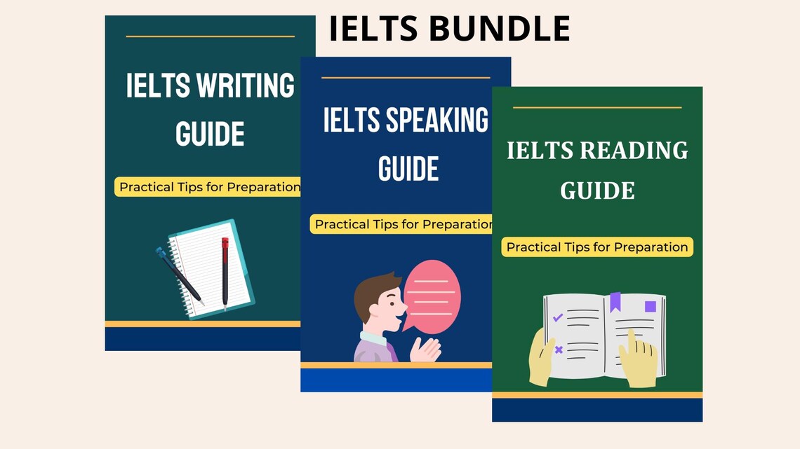 IELTS Preparation Bundle: Guide to IELTS Reading, Speaking, Writing| 3 ...