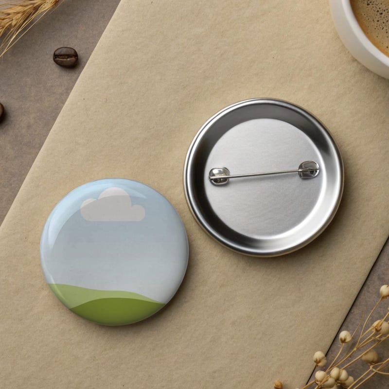 Button Pins - Etsy