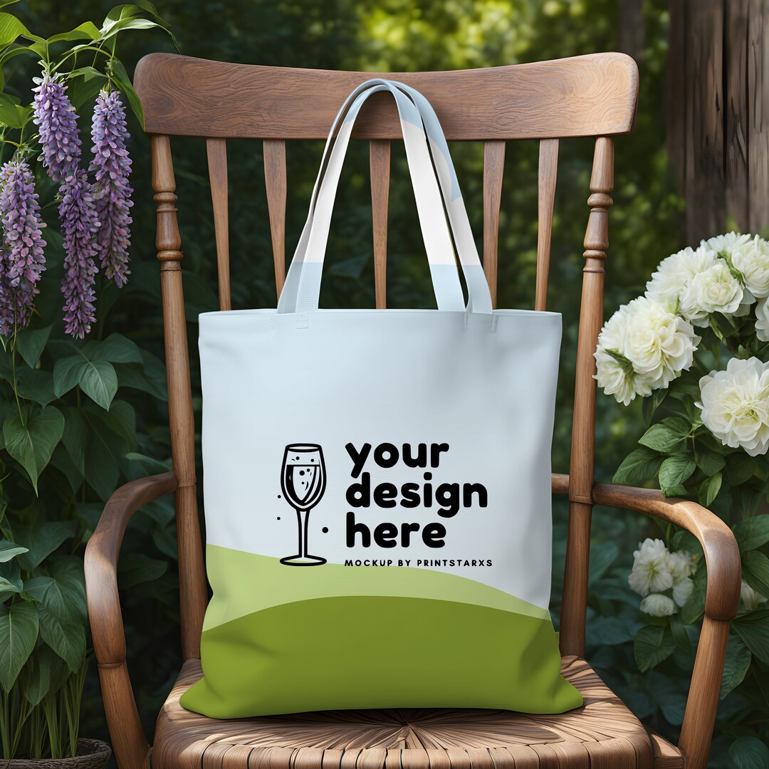 Tote Bag Canva Mockup Template, Mockup Totebag Editable Bag Color Canva ...