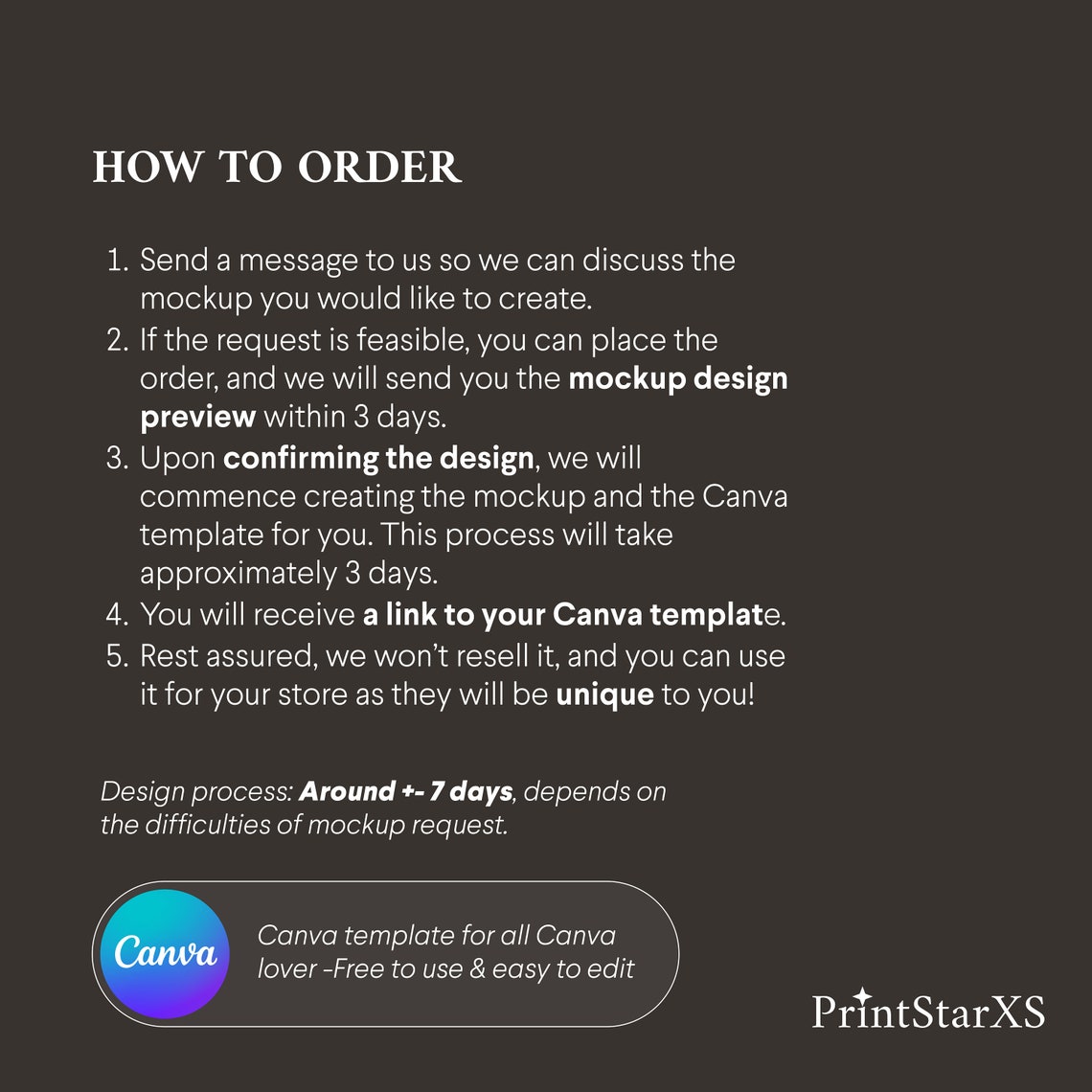 Custom Mockup Canva Template Made to Order Canva Frame Mock up Service ...