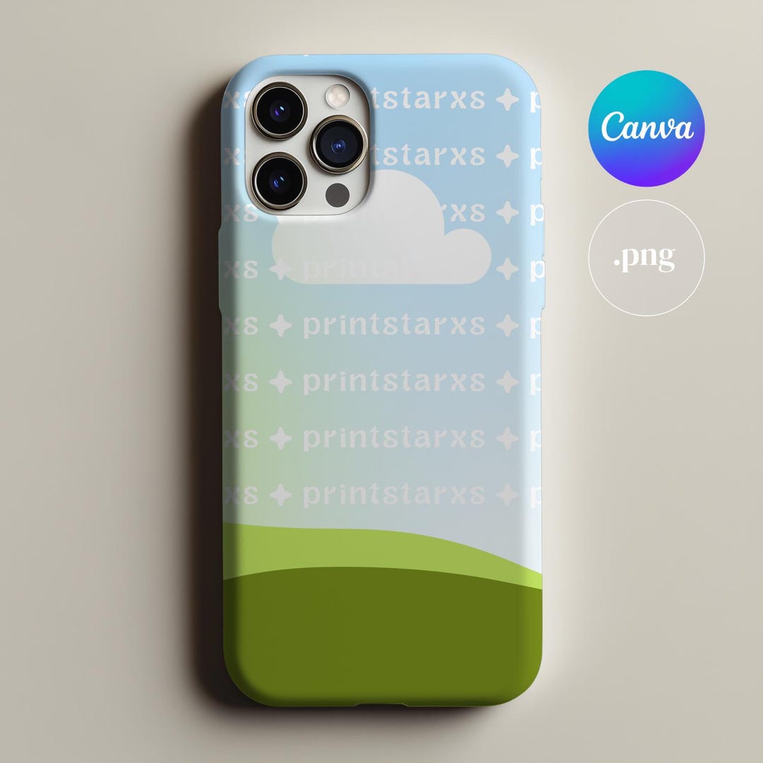 Phone Case Canva Mockup Mobile Cases Mockups Minimal Phones POD Mock up ...
