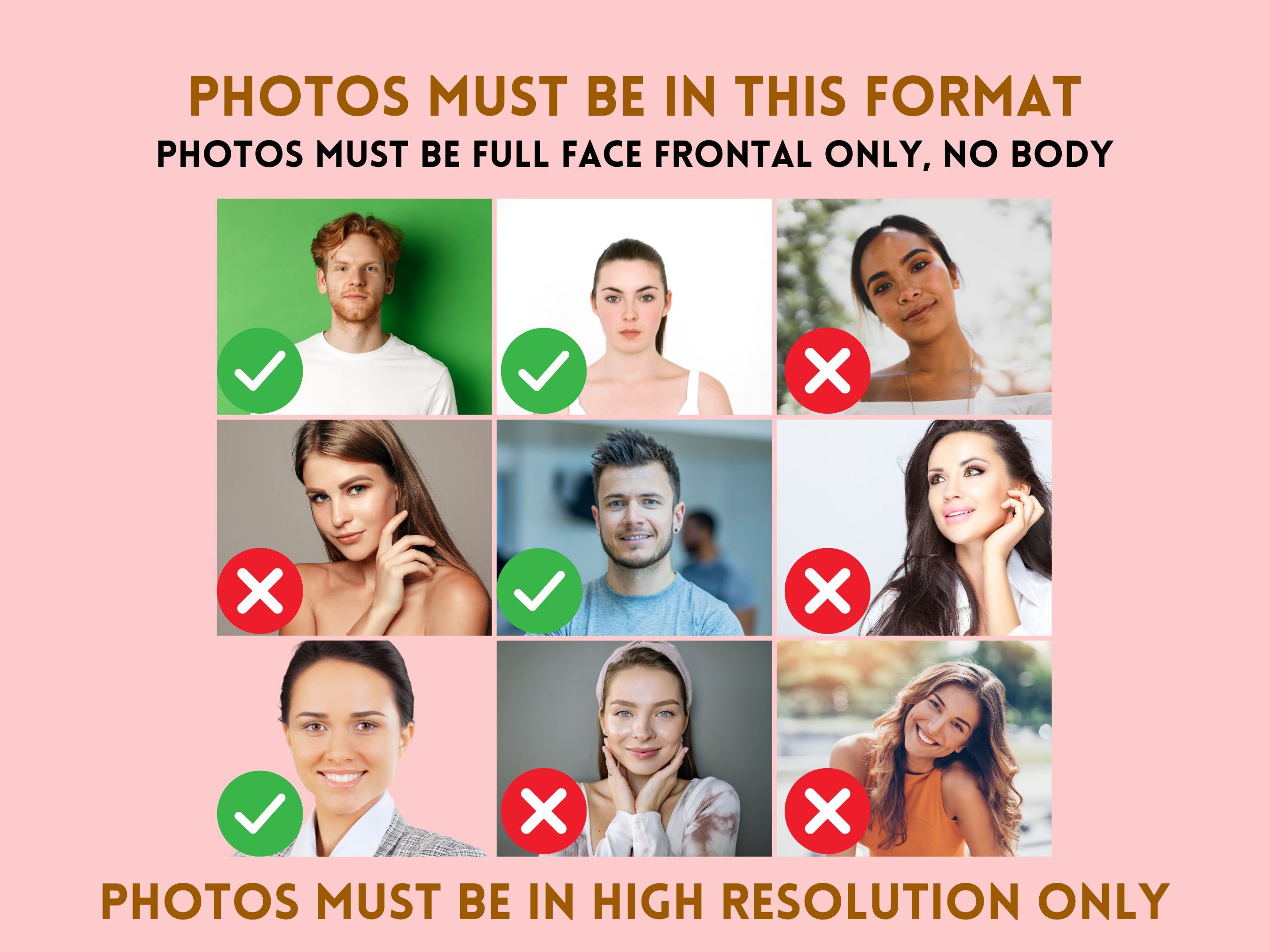 Face on A Stick Printable Face Mask Big Head Cutouts Birthday ...