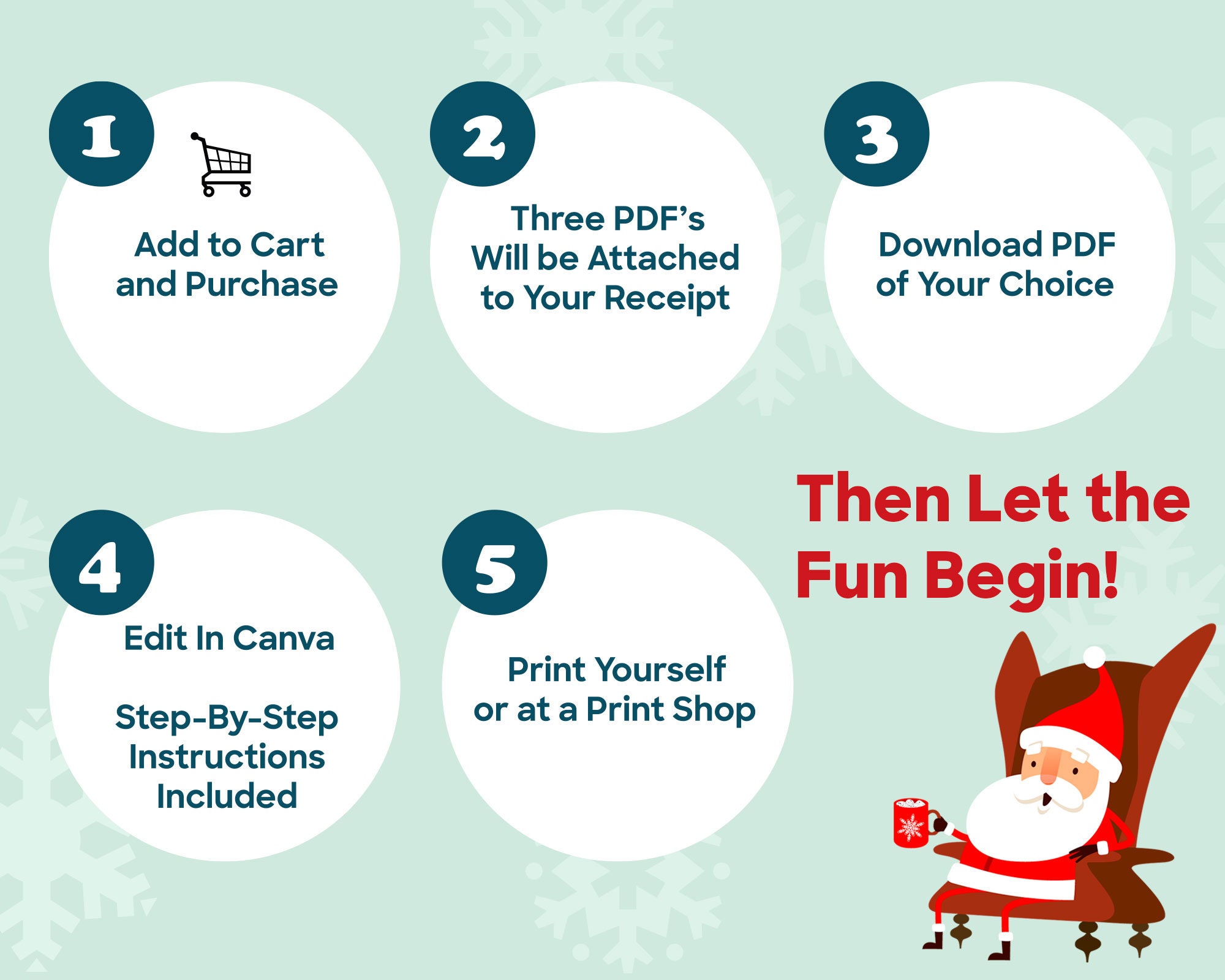 EDITABLE Letter From Santa Template Time Capsule Nice List Certificate ...