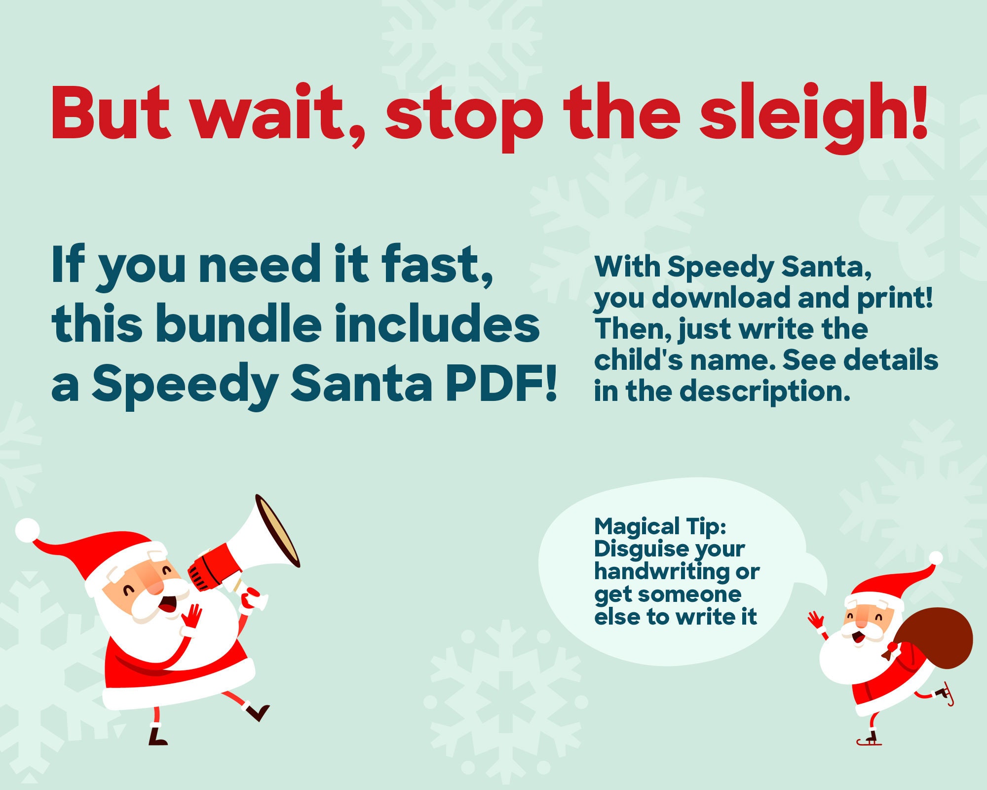 EDITABLE Letter From Santa Template Time Capsule Nice List Certificate ...