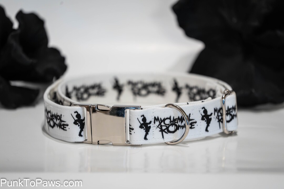 My Chemical Romance Band Dog Collar 2.0 - Etsy