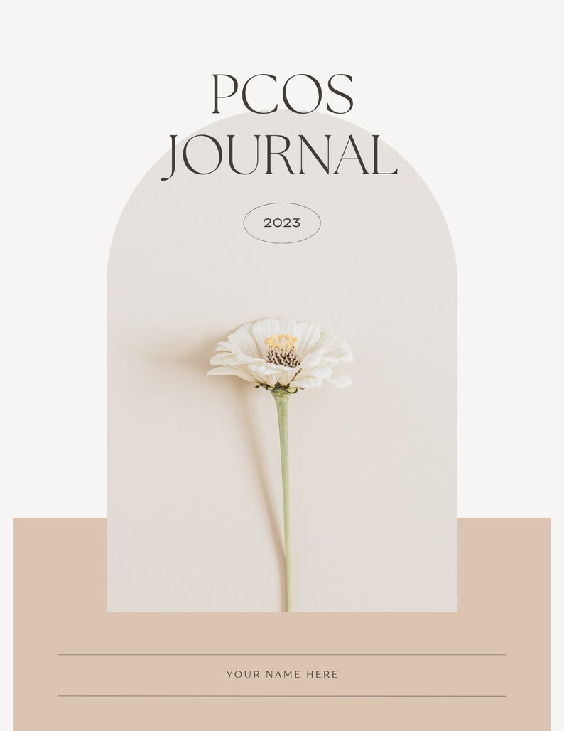 PCOS Planner, Food Log, Symptom & Habit Tracker Journal Template - Etsy