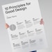 10 Principles for Good Design - Dieter Rams Wall Art - Dieter Rams ...