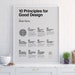 10 Principles for Good Design - Dieter Rams Wall Art - Dieter Rams ...
