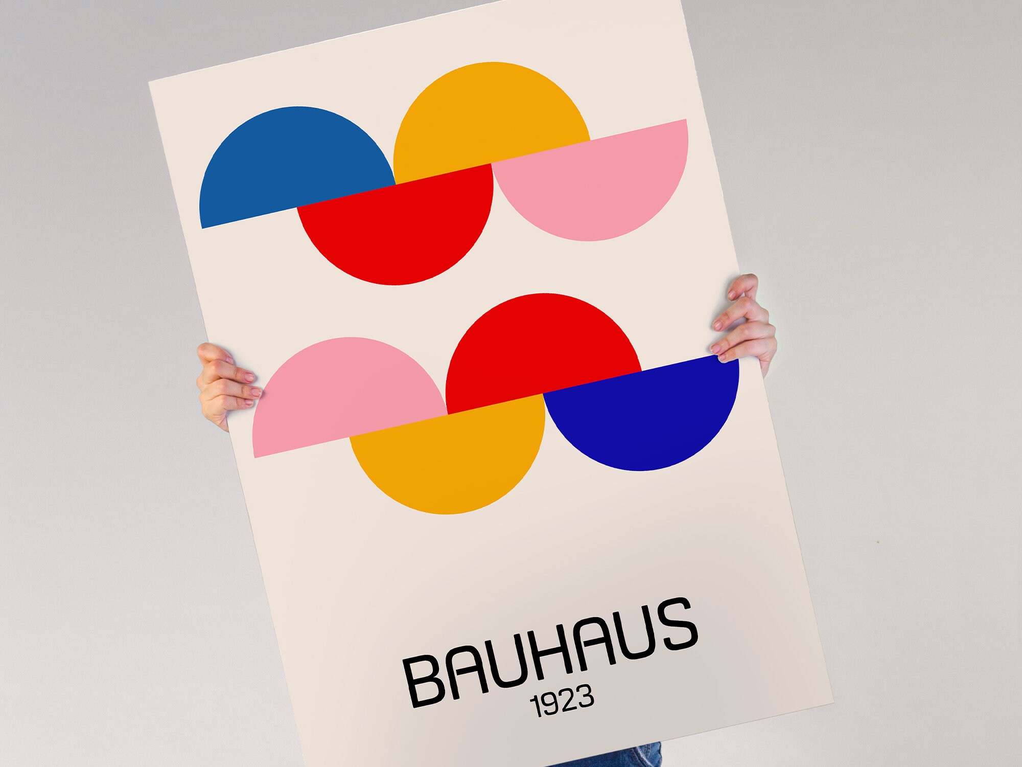 Bauhaus Printable Exhibition Poster - Bauhaus Wall Art - Mid Century ...