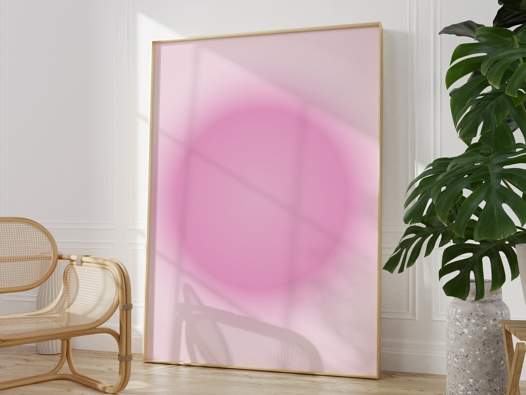 Good Looking Poster, Pink Quote Wall Art, Pink Gradient Poster, Pink ...