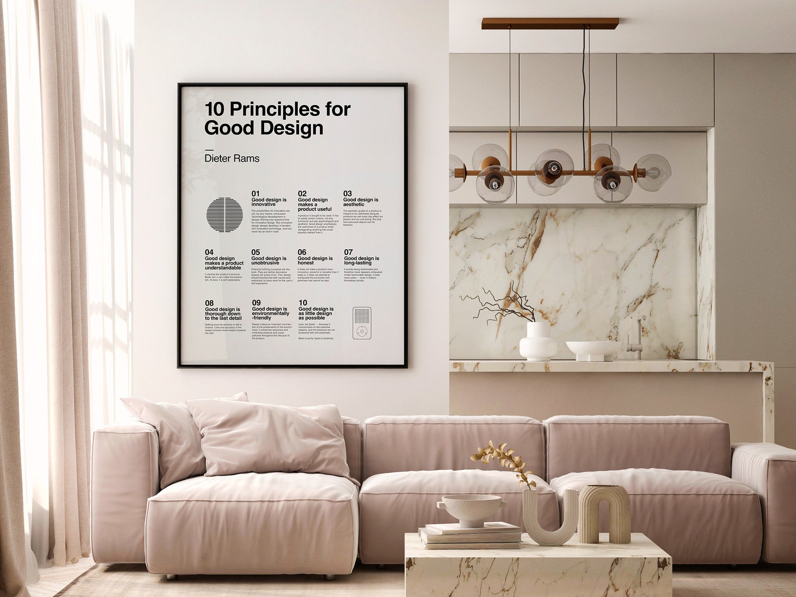 10 Principles for Good Design - Dieter Rams Wall Art - Dieter Rams ...