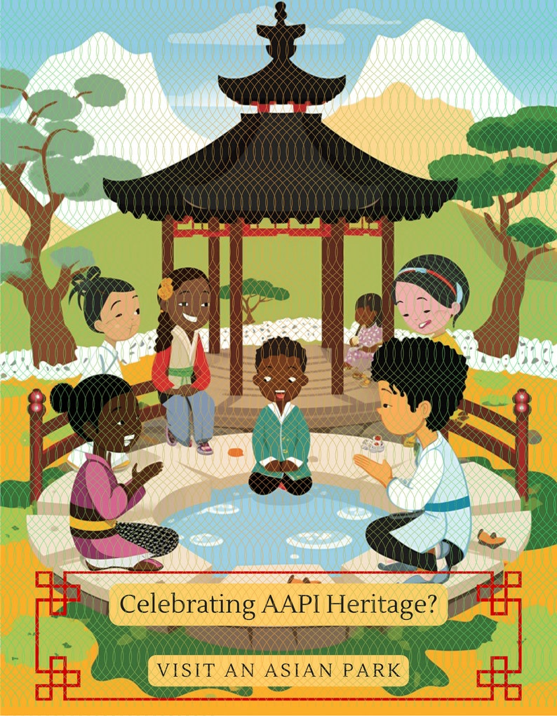 Celebrate AAPI Heritage 4-bundle PNG Graphics Asian American - Etsy