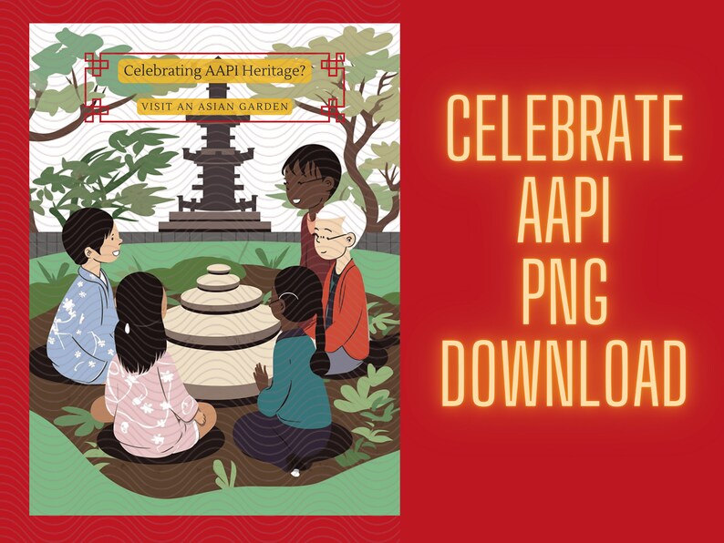 AAPI Asian Heritage PNG Digital Download Kids AAPI Tshirt - Etsy
